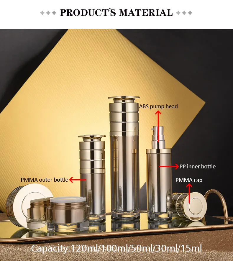 Custom Luxury Color Cream Eye Skin Care Packaging Cosmetic Containers Luxury Skincare Packaging ...