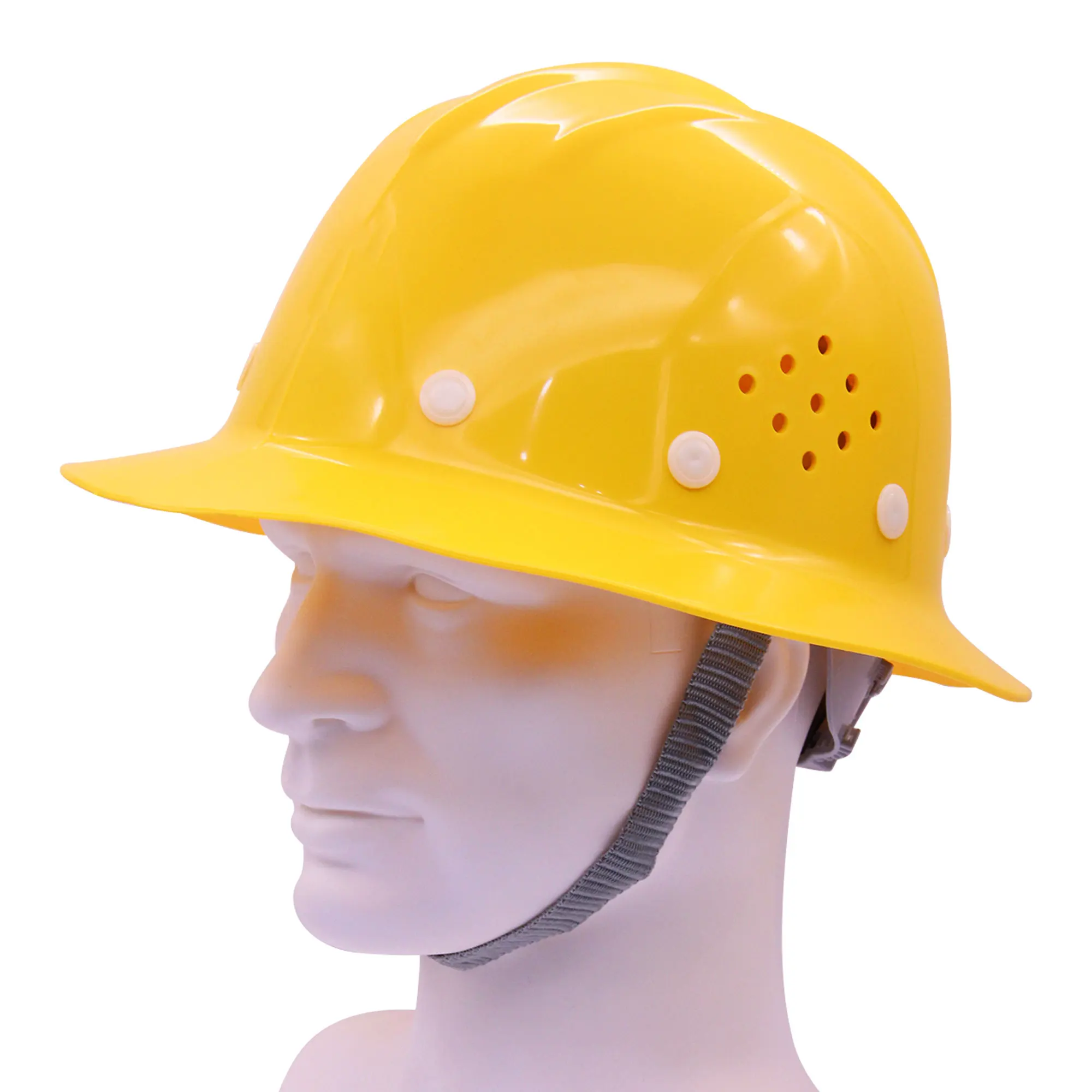 Work Safety Construction Helmet Round Safety Helmet Hdpe Work Safety ...