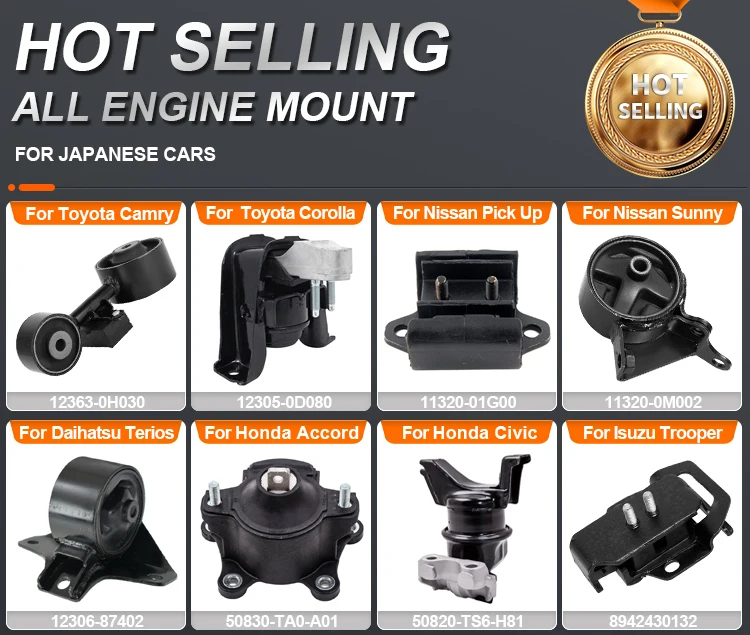 Engine Mounts for Japanese Cars - Reliable Auto Spare Parts