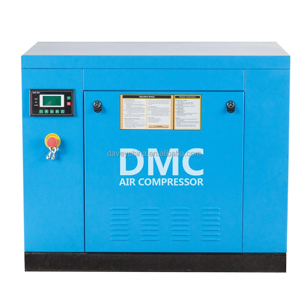 PACK7 10HP 7.5KW 230V60HZ3P 1M3/MIN Fixed Speed Screw Air Compressor ...
