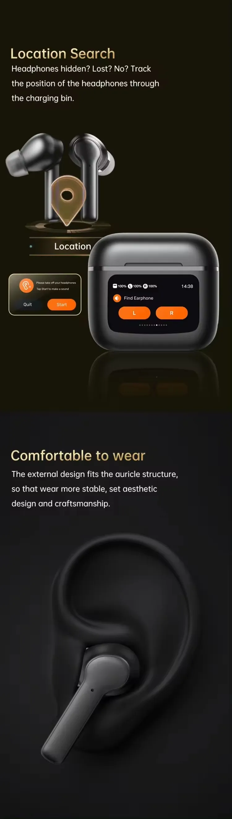 Zooming Auriculars Audifonos Wireless Stereo Headset Tws Earbuds Sport ...