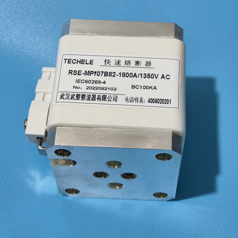 Flush End High-speed Square Body Fuses Semiconductor Protection Square ...