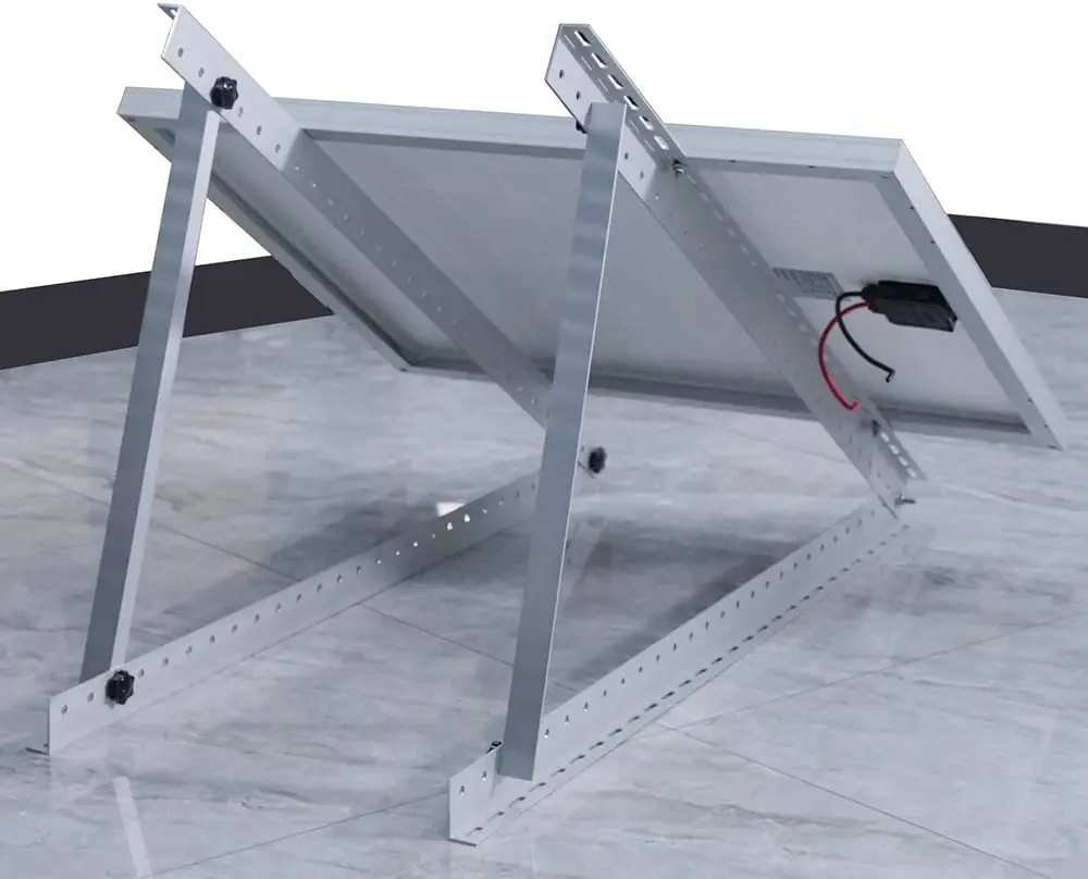 Adjustable Aluminum Solar Panel Tilt Ground Mounting Structure - Buy ...