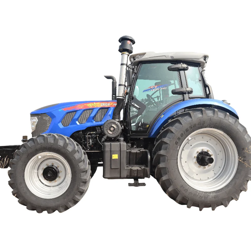 4WD Blue Agricultural Diesel Tractor Farmer's Used/New Tractor with YTO ...