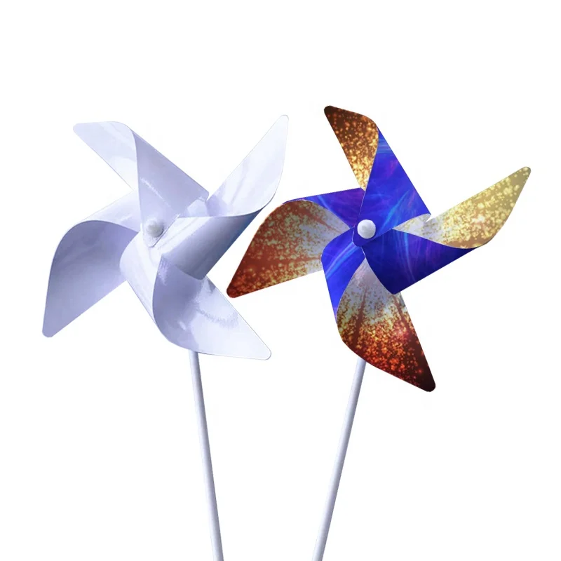 DIY Logo Outdoor Kid Toys Customized Design Plastic Pinwheel ...