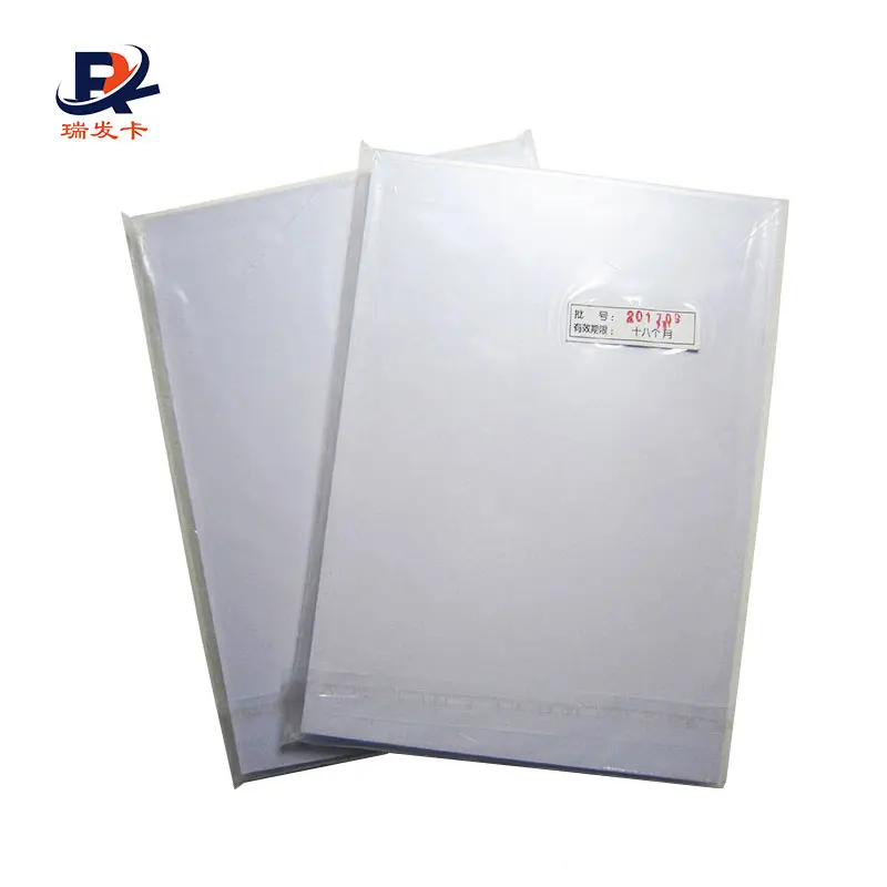 A4 Silver Inkjet Printable Pvc Sheets For Plastic Photo Id Cards - Buy ...