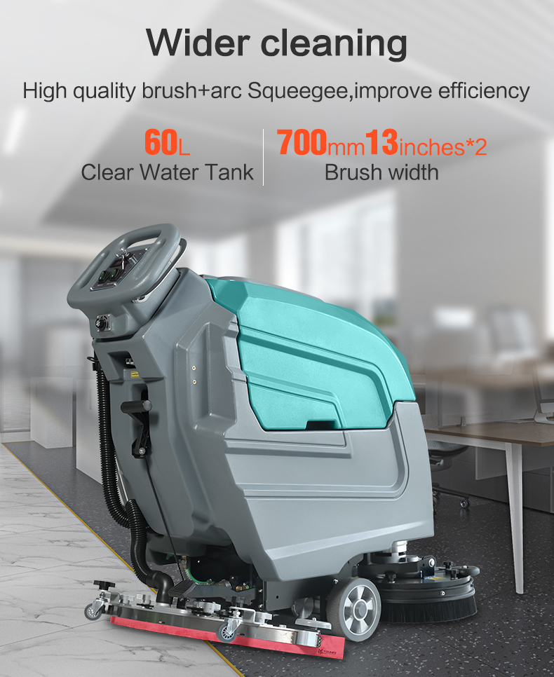 Fetrow Floor Cleaning Machine - Efficient Floor Scrubber