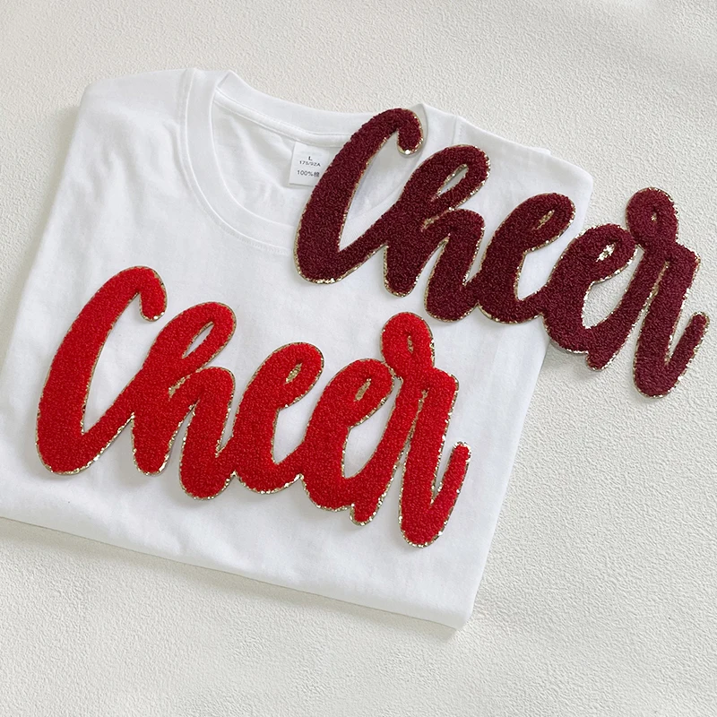 Wholesale Chenille Cheer Patches - Colorful & Fashionable