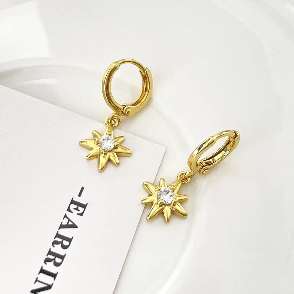 Factory Deirect Sale Custom Huggies Hoop Earrings Fashion 18k Gold ...