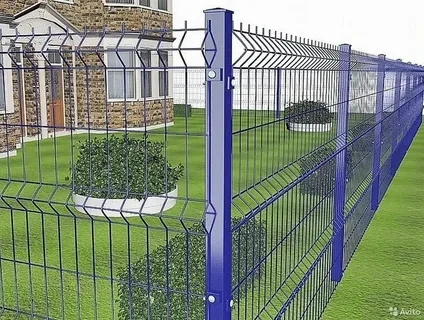 Rustproof Customized Outdoor PVC Metal Garden Fence