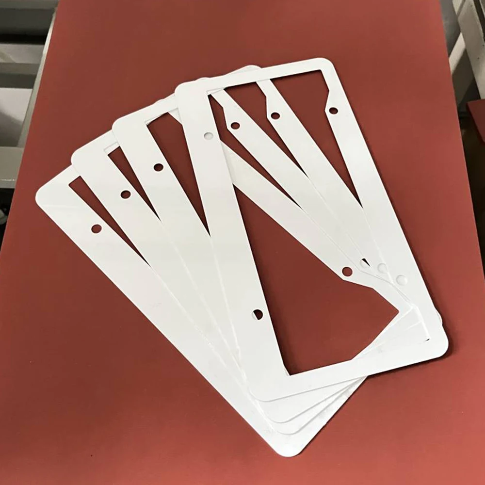 Customizable Sublimation License Plate Frames - 1MM Printing