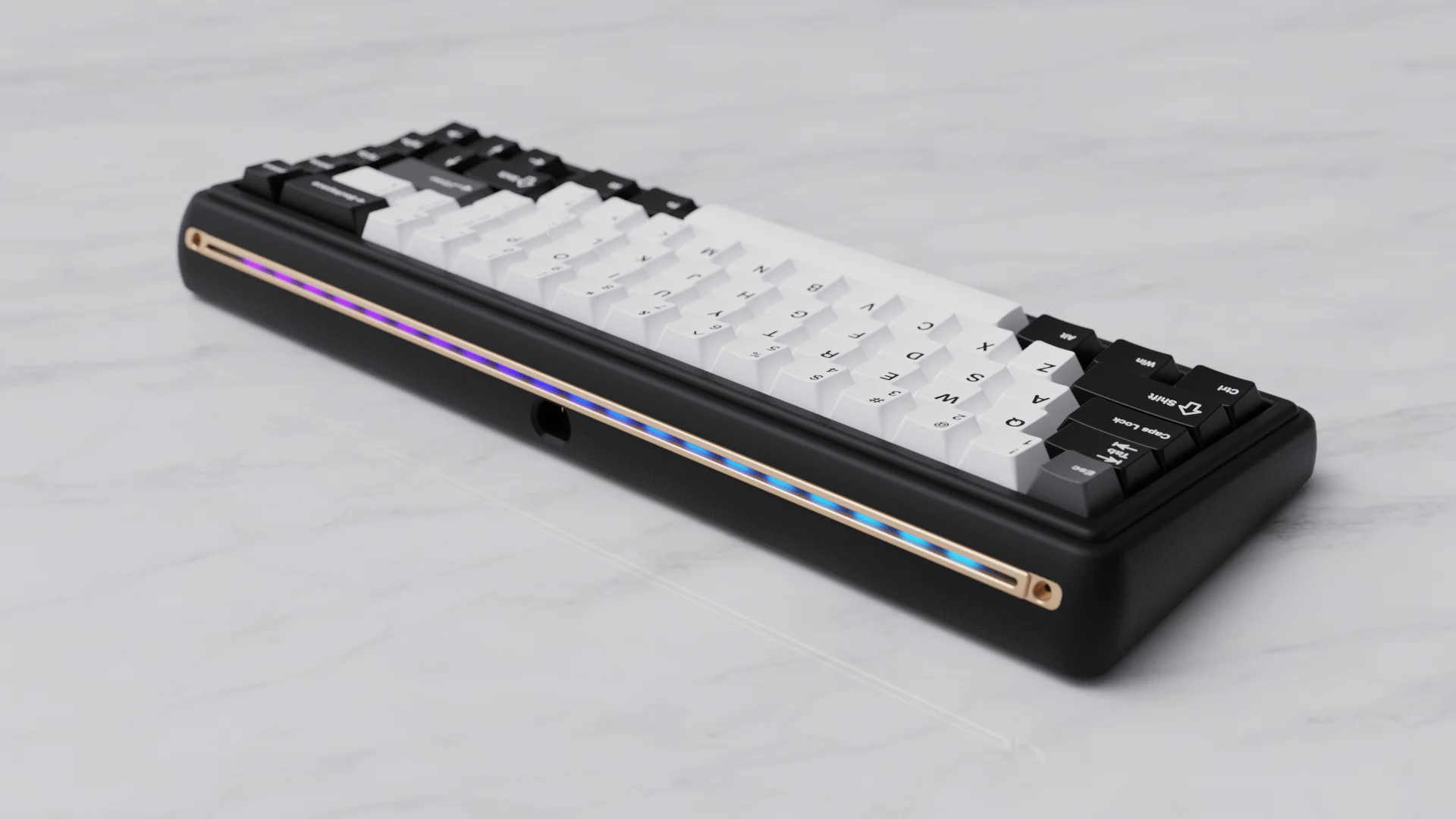 65% Layout Hall Effect Switch Keyboard - XRGB Wired Mechanical