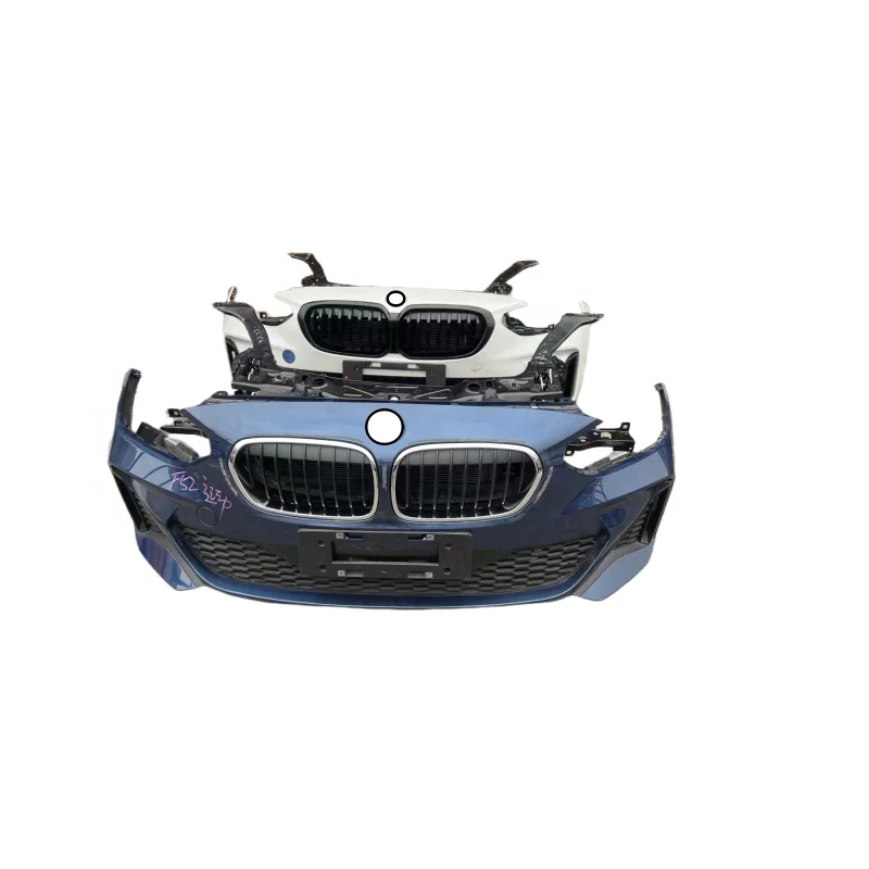 M Sport Front Bumper Assembly with Radiator and Headlights for BMW 1 ...