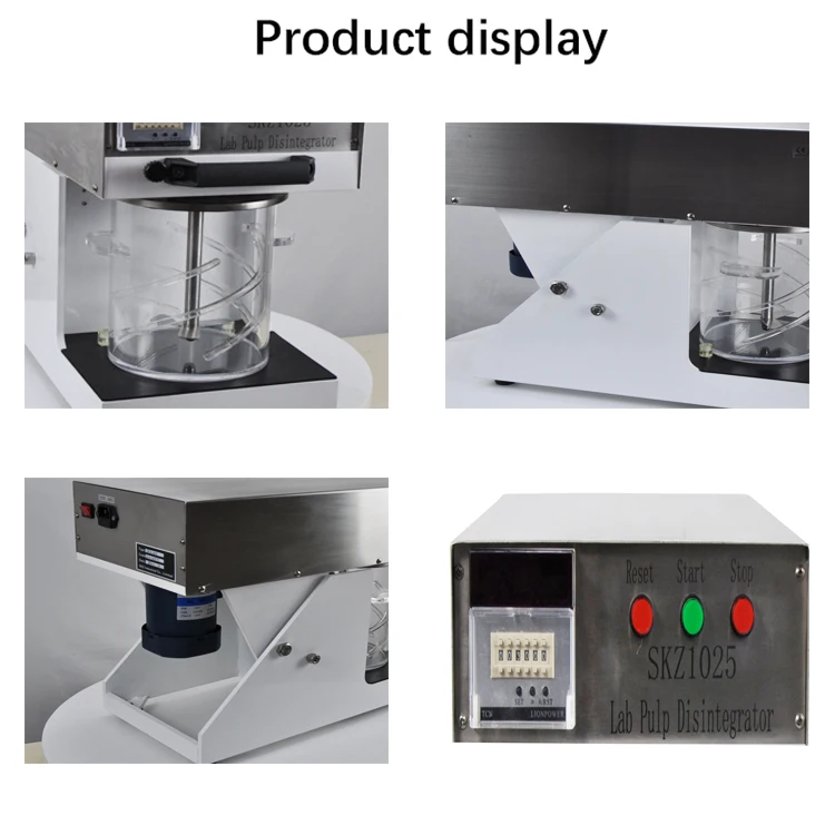 Lab Standard Fiber Disintegrator - Pulp Wet Testing Machine