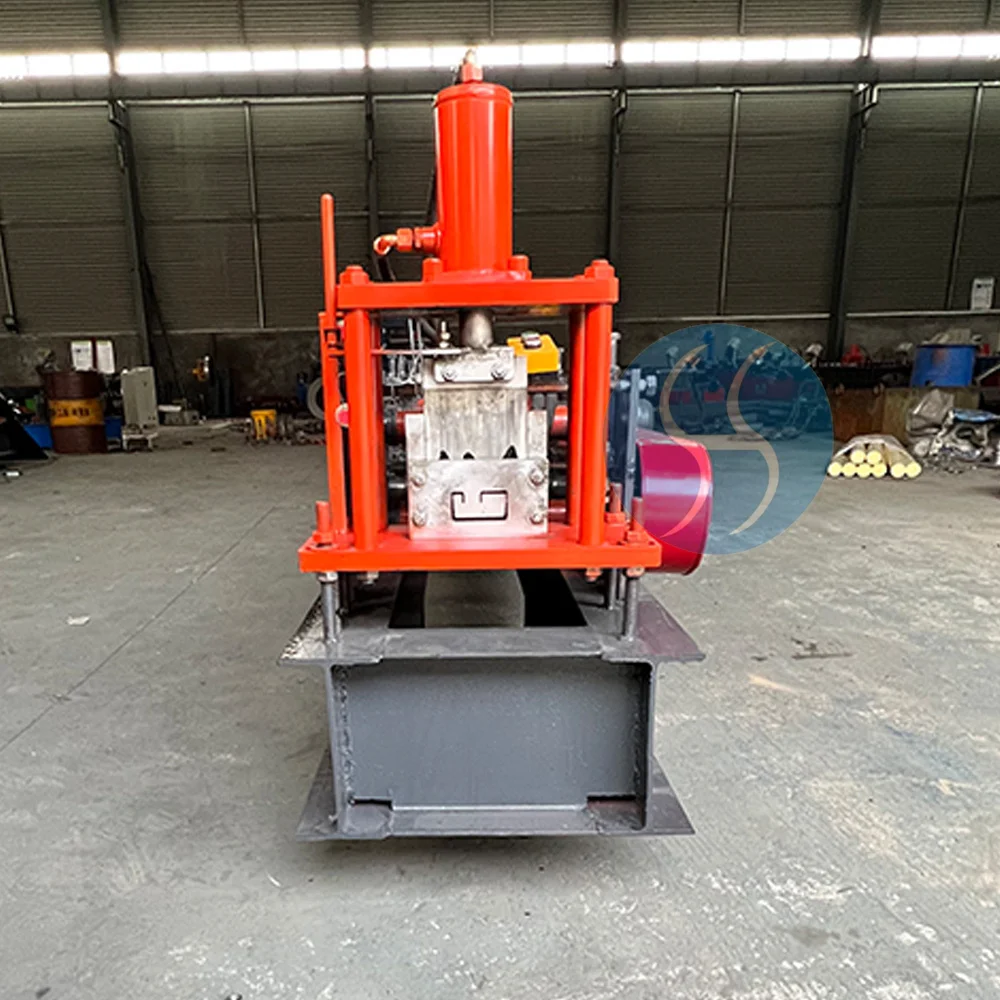 Boundary Wall Making Machine Crash Barrier Roll Forming Machine Metal ...