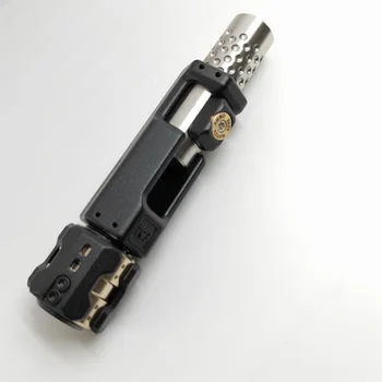 Luxury Titanium Push-pull Tube Fidget Spinner Edc Haptic Musketeers Gun ...