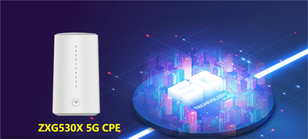 AX3000 5G Wifi 6 CPE Router ZXG530-A1 Outdoor LTE With Sim Card Slot ...