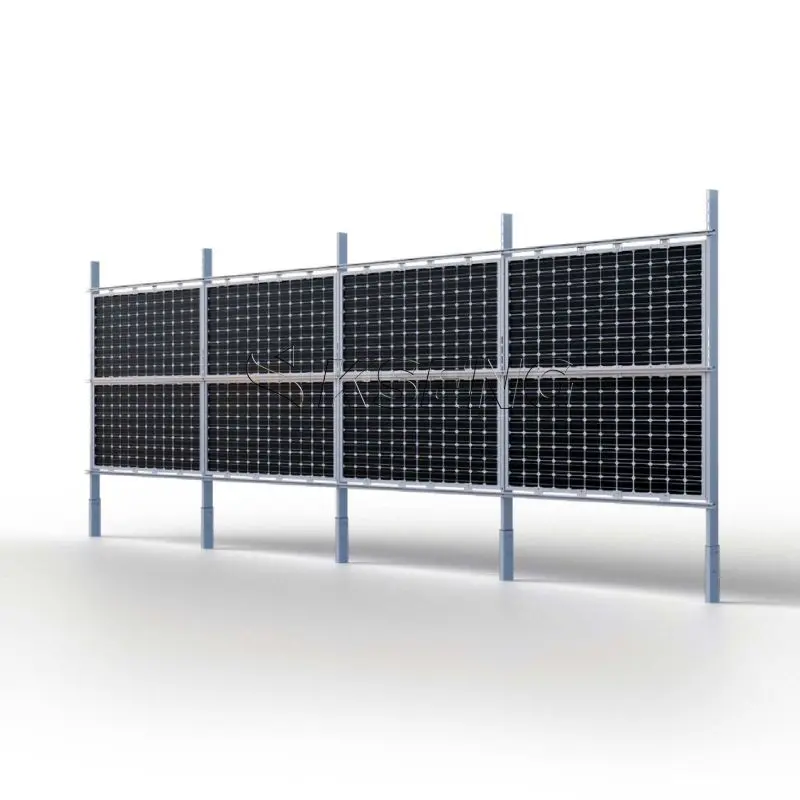 Vertical Solar Panel Bracket Solar Vertical Fence Mounting Ground Solar ...