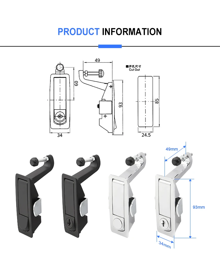 Ms606 Electric Equipment Push Button Panel Lock Distribution Box ...