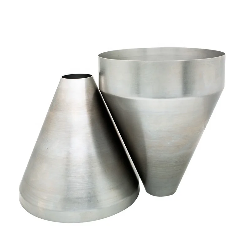 Custom Metal Funnel Stainless Steel Metal Spinning Hopper For Filling ...