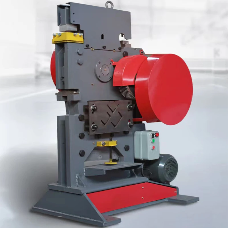 metal shearing groove steel Small ironworker Hydraulic Customizable ...