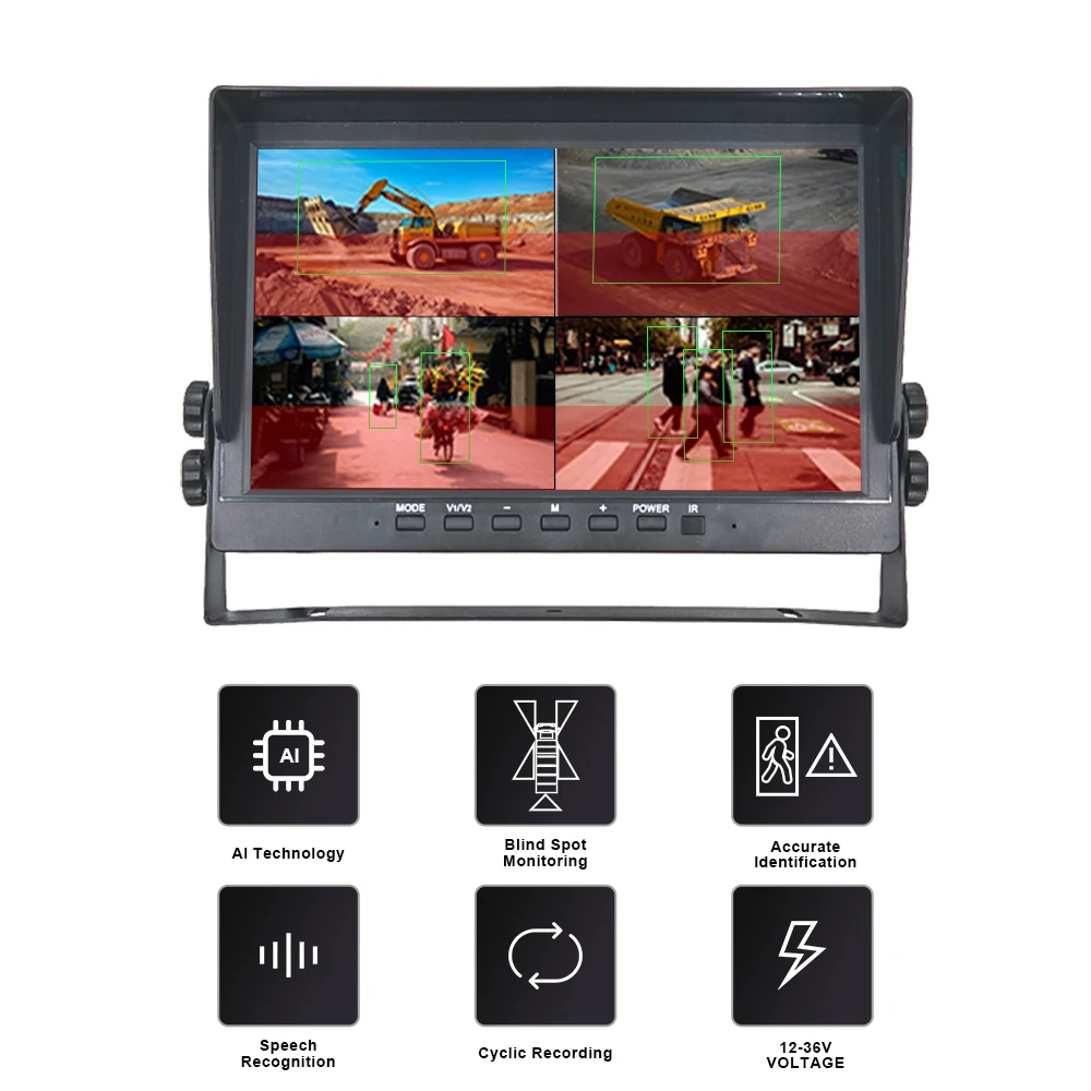 AI BSD Warning System Blind Spot Detection System for Detecting People ...