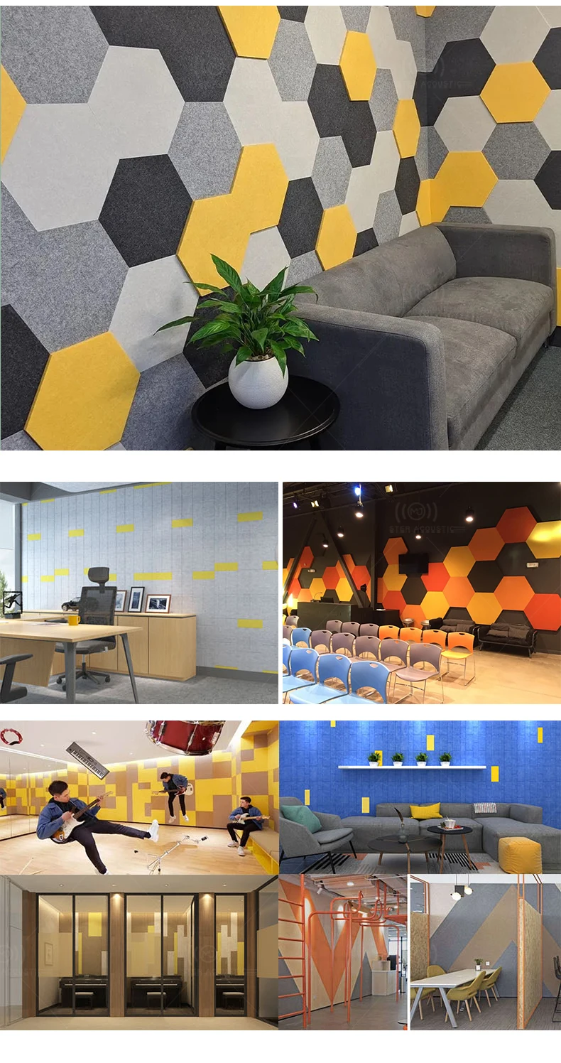 Master Acoustic Modern and Creative Decor Sound Proof Panels
