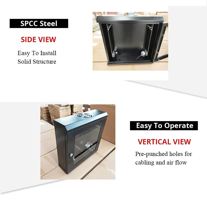 Vertical Network Cabinet Assembled Network Cabinets 2u Rack Server ...