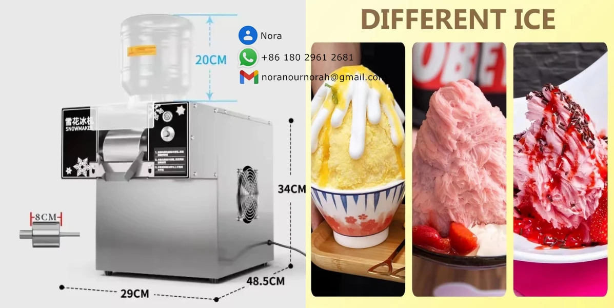 Bing Soo Mesin Es Bingsu - Efficient Ice Shaving Machine