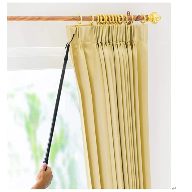 Drapery Pull Rod - The Original Universal Telescoping Drapery Pull Rod ...