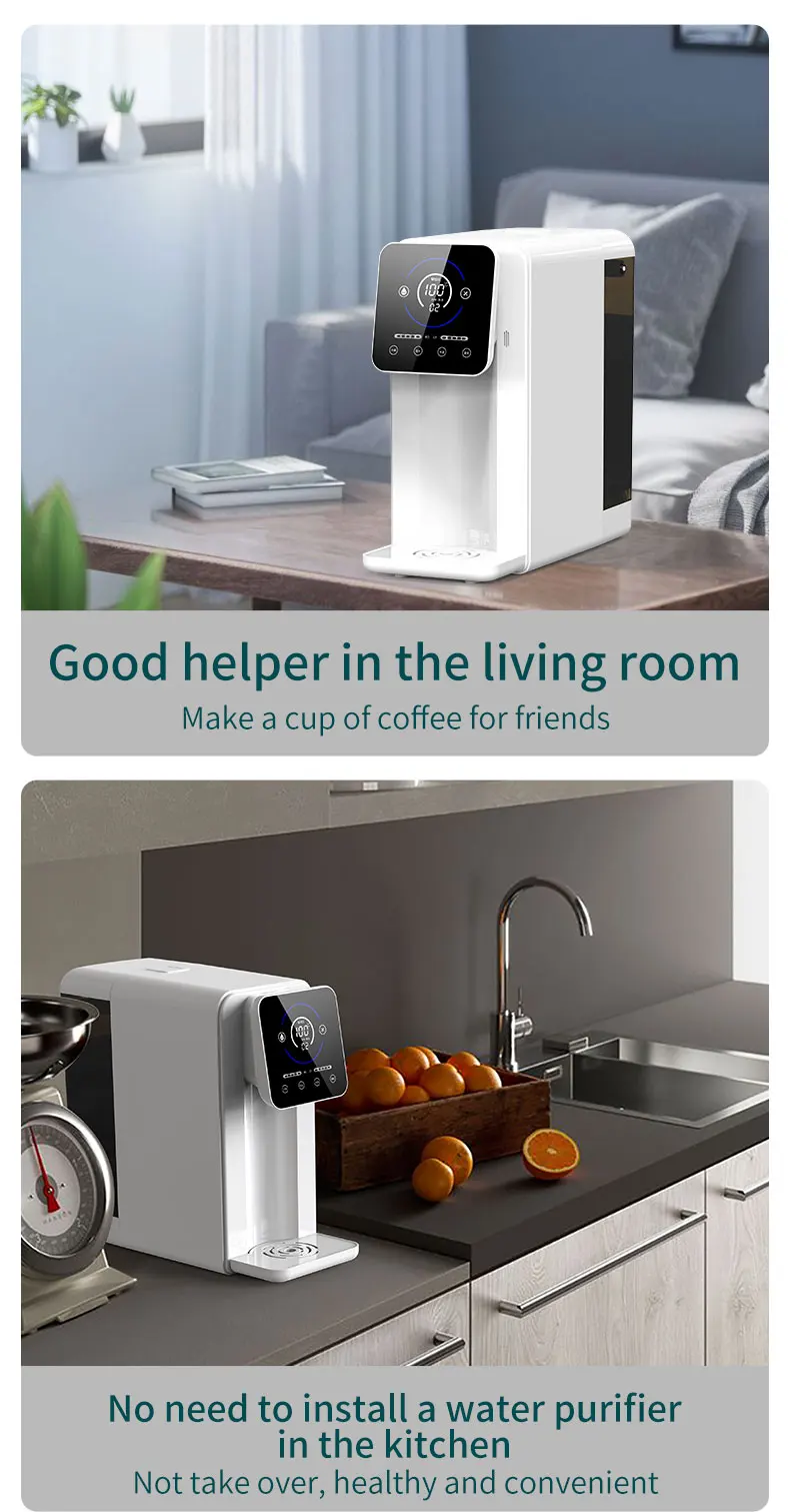 Viserton Instant Hot Smart Water Dispenser with RO System