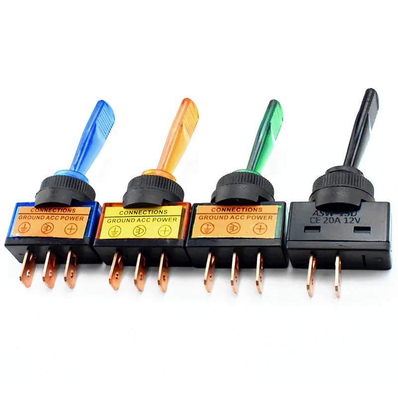 Green Light Toggle Switch