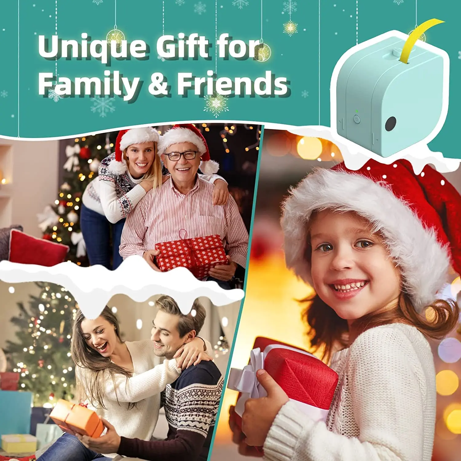 Phomemo P12 Handheld Sticker Label Maker - Efficient & Versatile