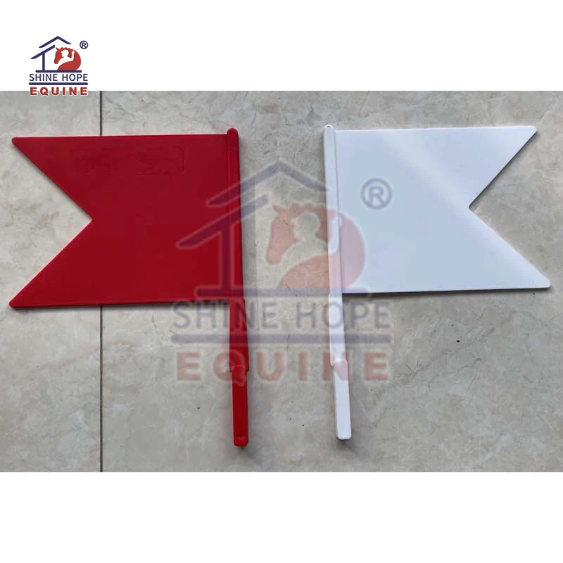 Weatherproof Horse Show Jumping Flag - UV Resistant Logo