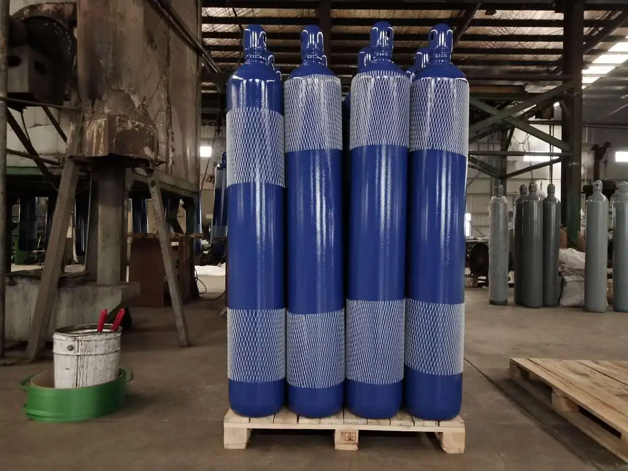 ISO9809-3 High Quality Oxygen Nitrogen Argon Gas Cylinder 40L Nitrogen ...