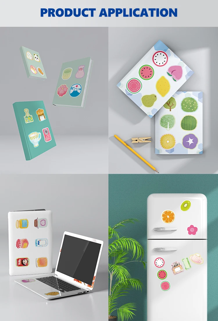 Custom Cute Kawaii Mini Diary Composition Notes Sticky Self-stick ...