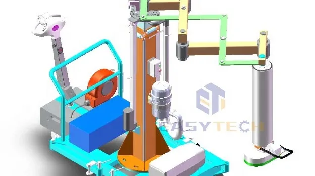 Mobile Robot Arm Crane Vacuum Bag Lifter For Plaster Board Lifter - Buy ...