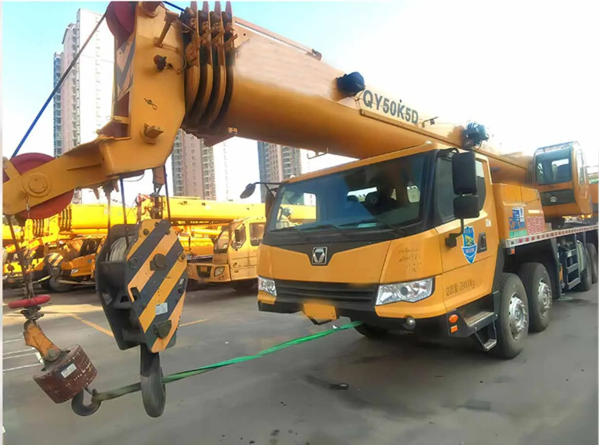 Alibaba.com: QY50K5D 50-ton capacity, 5-section boom truck crane for sale; CE, BV, ISO certified ...