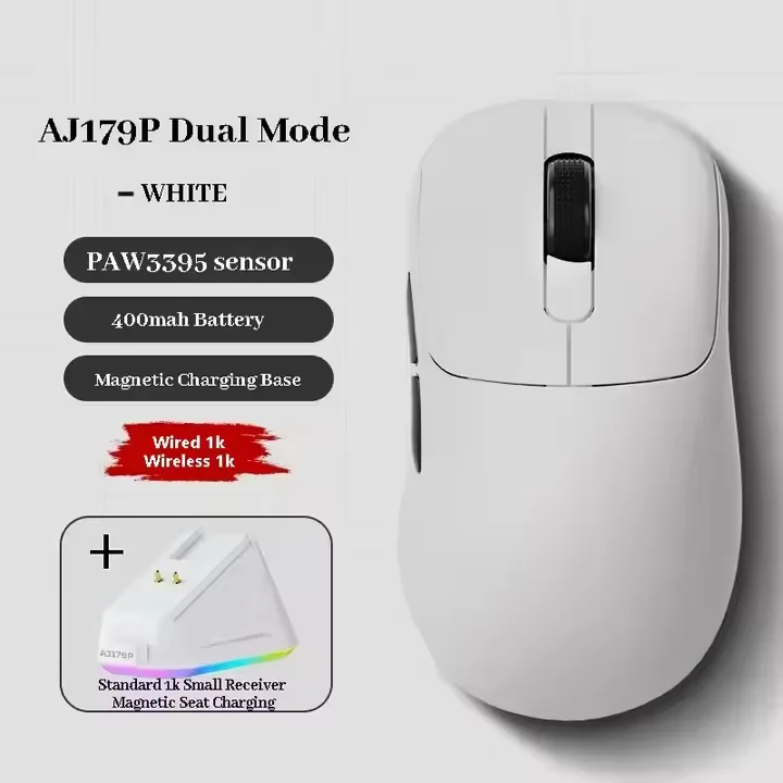 Ajazz AJ179 Pro PAW3950 - High Polling Wireless Gaming Mouse