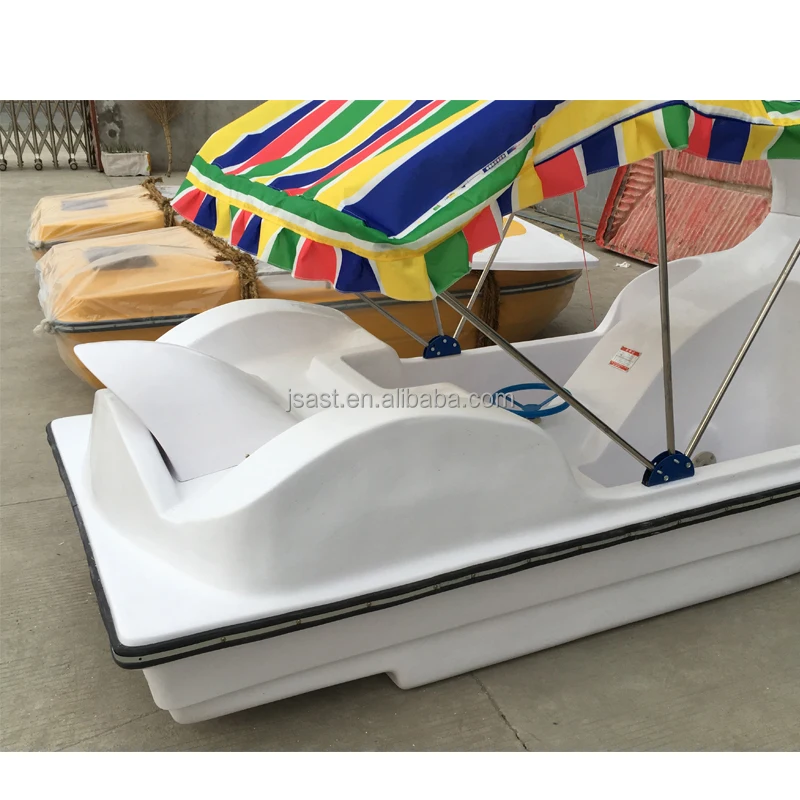 Customized White Swan Cartoon Water Pedal Boat 2 People Driving Play ...