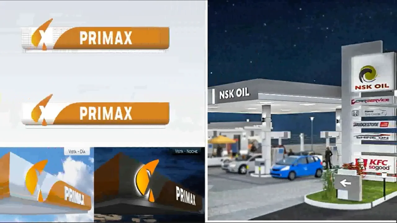 Customize Led Outdoor Petrol Station Sign Illuminated Fascia Petrol ...