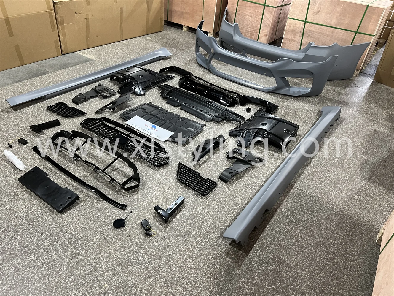 Car Facelift Upgrade Conversion Bodykit M2c Front Bumper For Bmw F20 ...