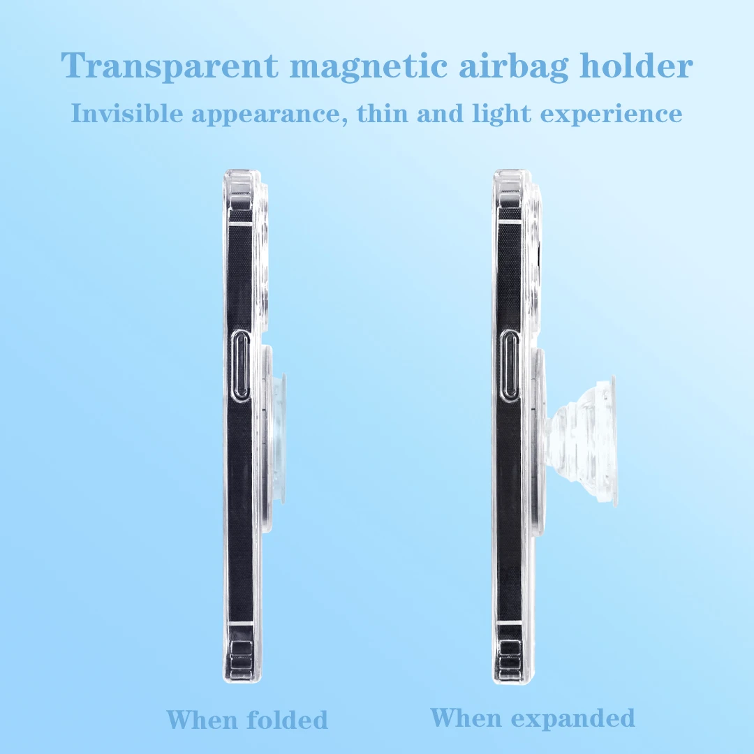 In Stock Custom Design Clear Protective Magnet Phone Cover For Iphone ...