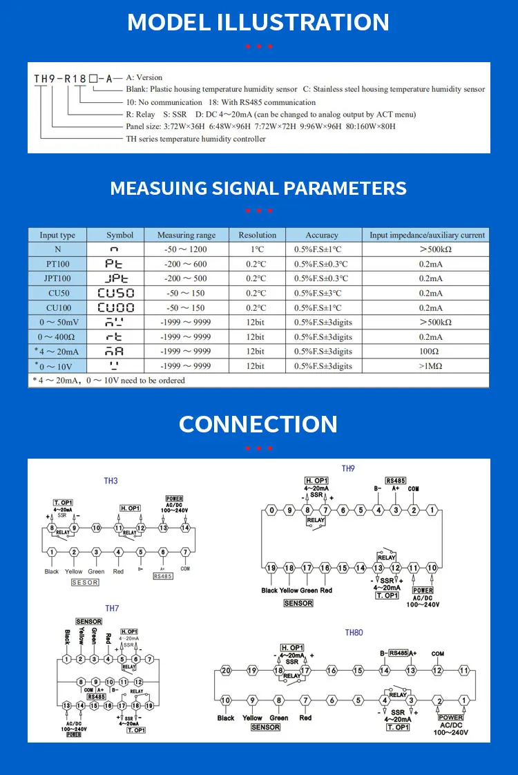 Regulation Thermostat Machine Digital Rs485 Pid Temperature Controller ...