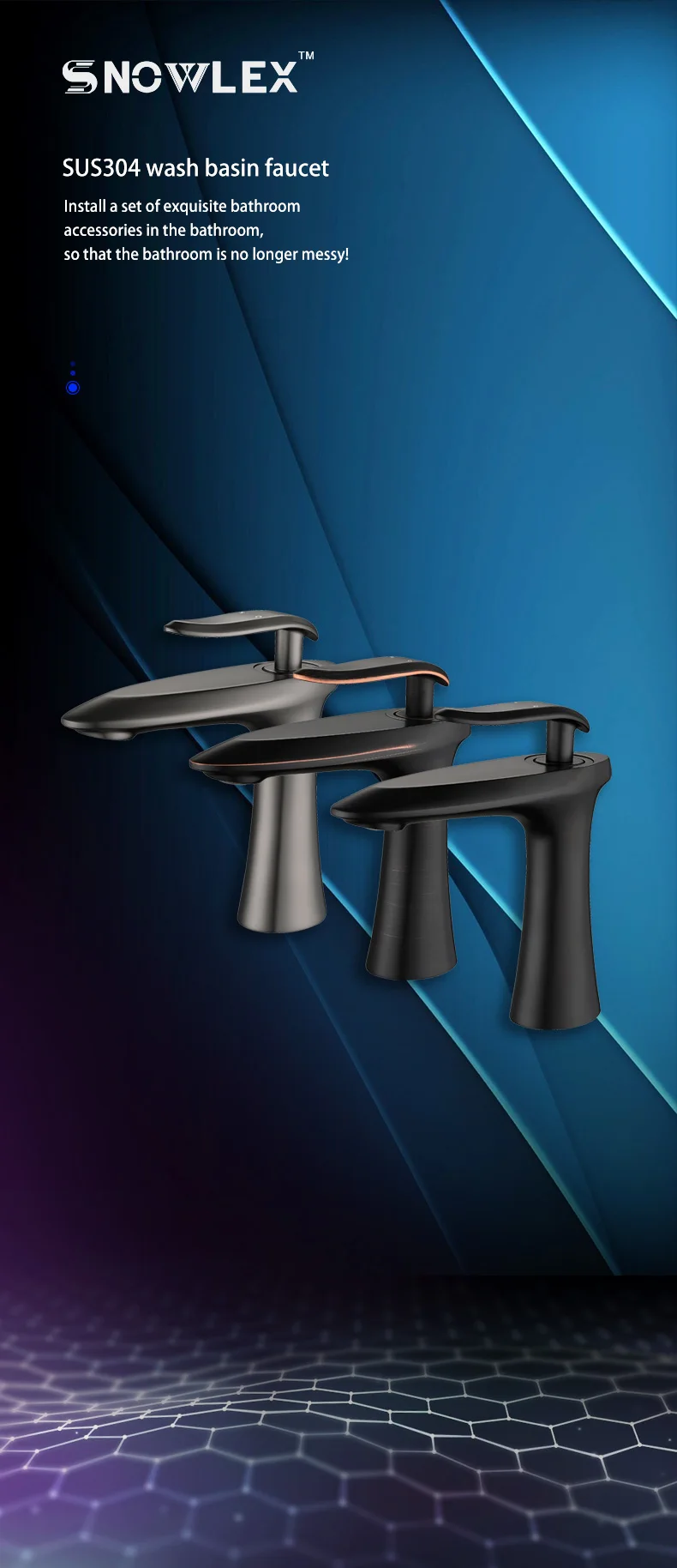 Faucet Sanitary Ware Modern Fancy Bathroom Sink Tap Single Lever Hand ...