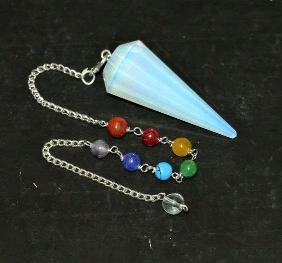 Opalite Chakra Stones Natural Love Popular Collectible Oem Customized Art Reiki Pendulum With ...