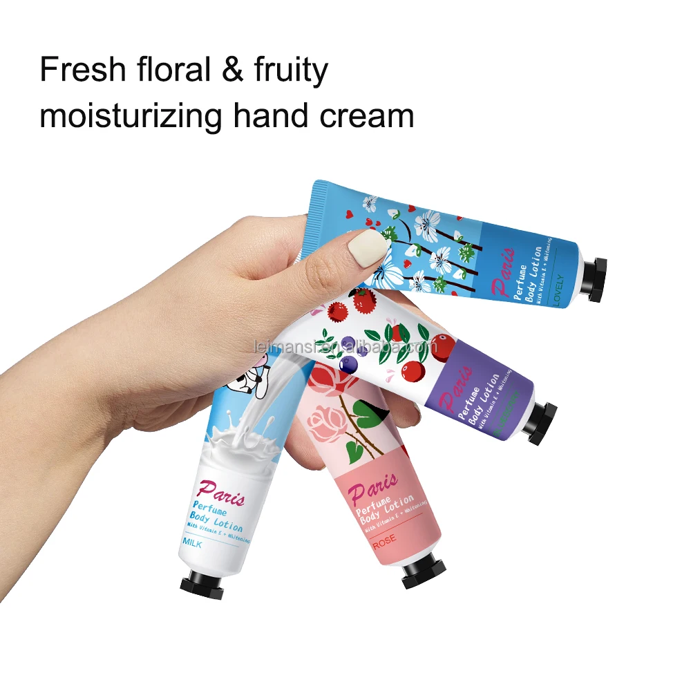 Hot Sales 35g Mini Hand Cream Lotion Nourishing Moisturizing Flower ...