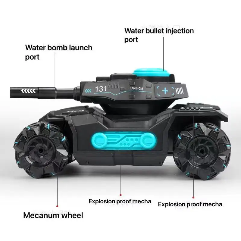 Extra Large Box Electric Continuous Firing Remote-controlled Water Bomb ...