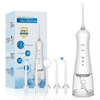 Powerful Rechargeable Multi Portable Water Flosser Cordless Dental ...