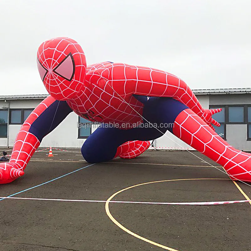 Inflatable Spiderman - Giant Cartoon Character Decoration
